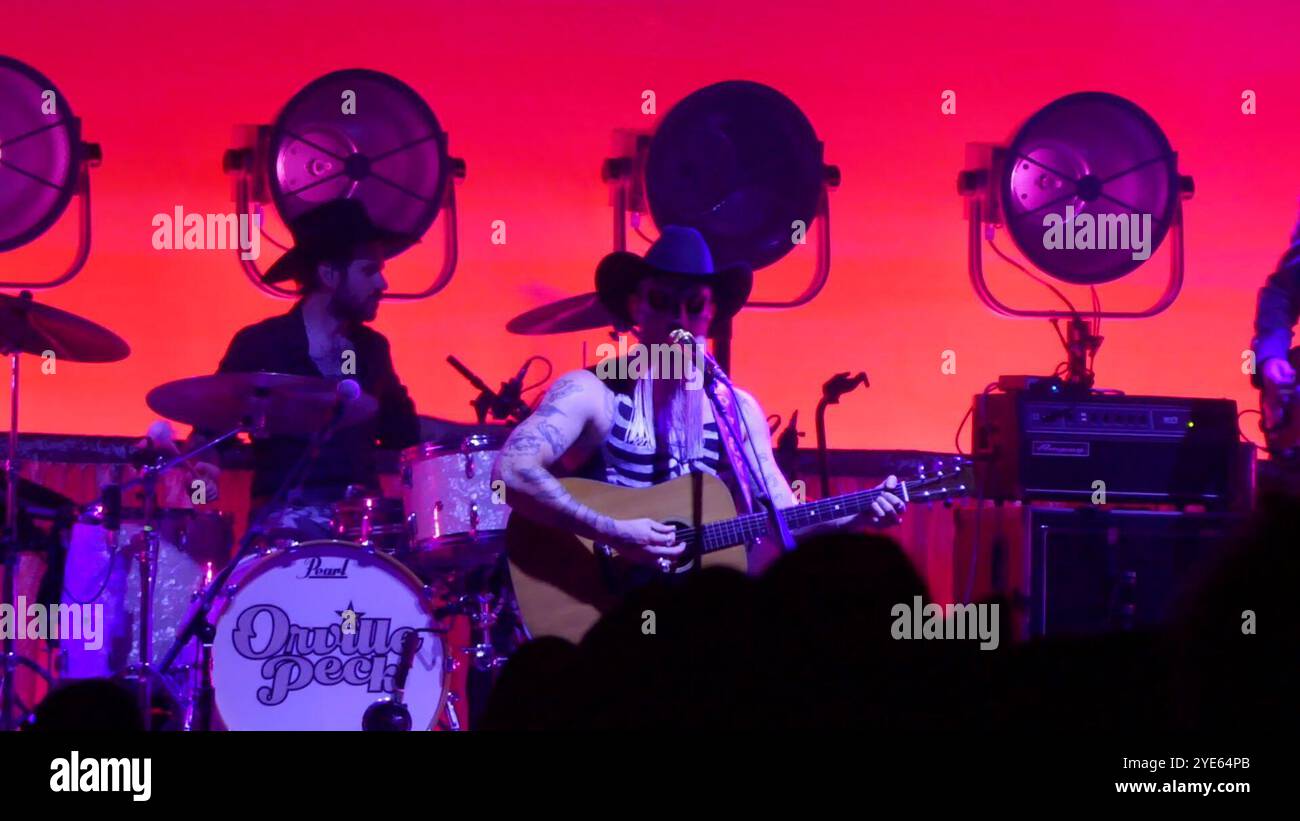 Los Angeles, California, USA 28th October 2024 Singer Orville Peck ...