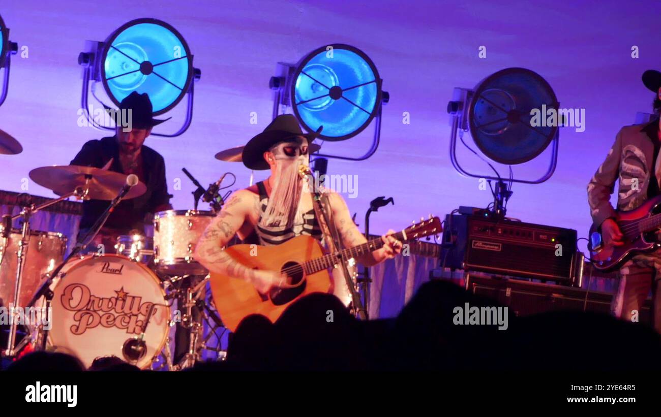 Los Angeles, California, USA 28th October 2024 Singer Orville Peck ...