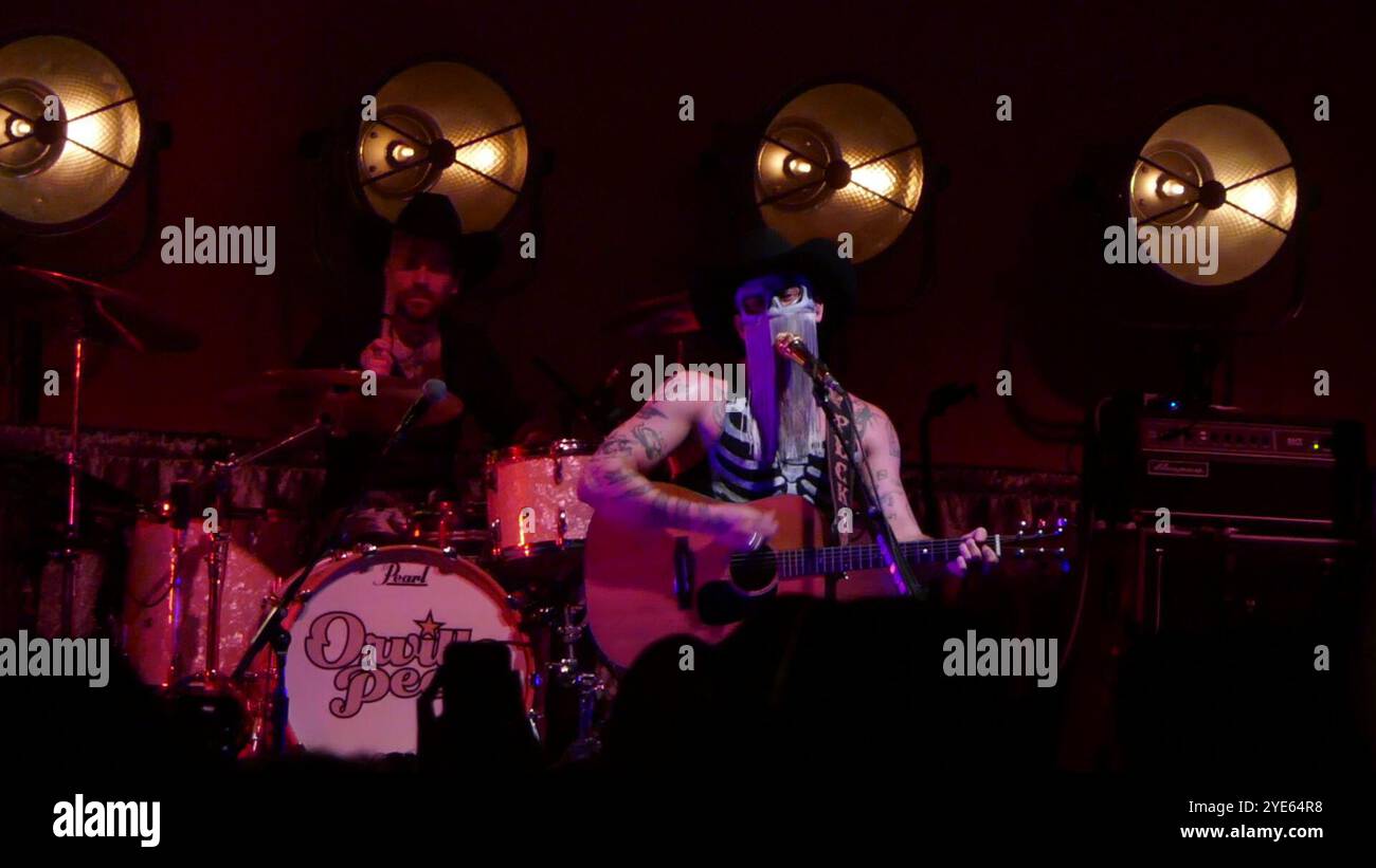 Los Angeles, California, USA 28th October 2024 Singer Orville Peck ...