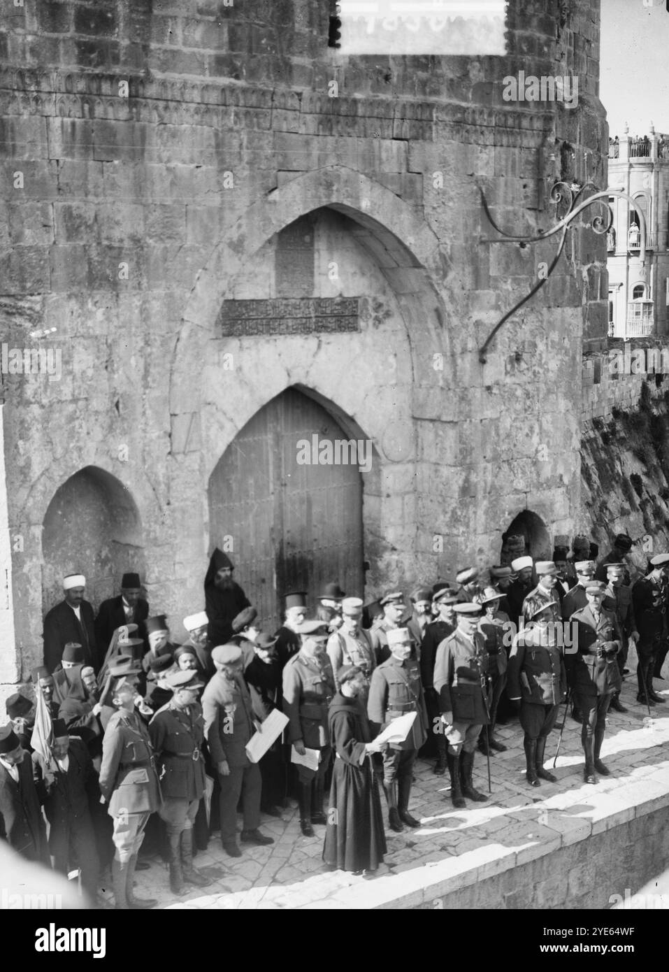 Entry of Field Marshall Allenby, Jerusalem, December 11, 1917 ...