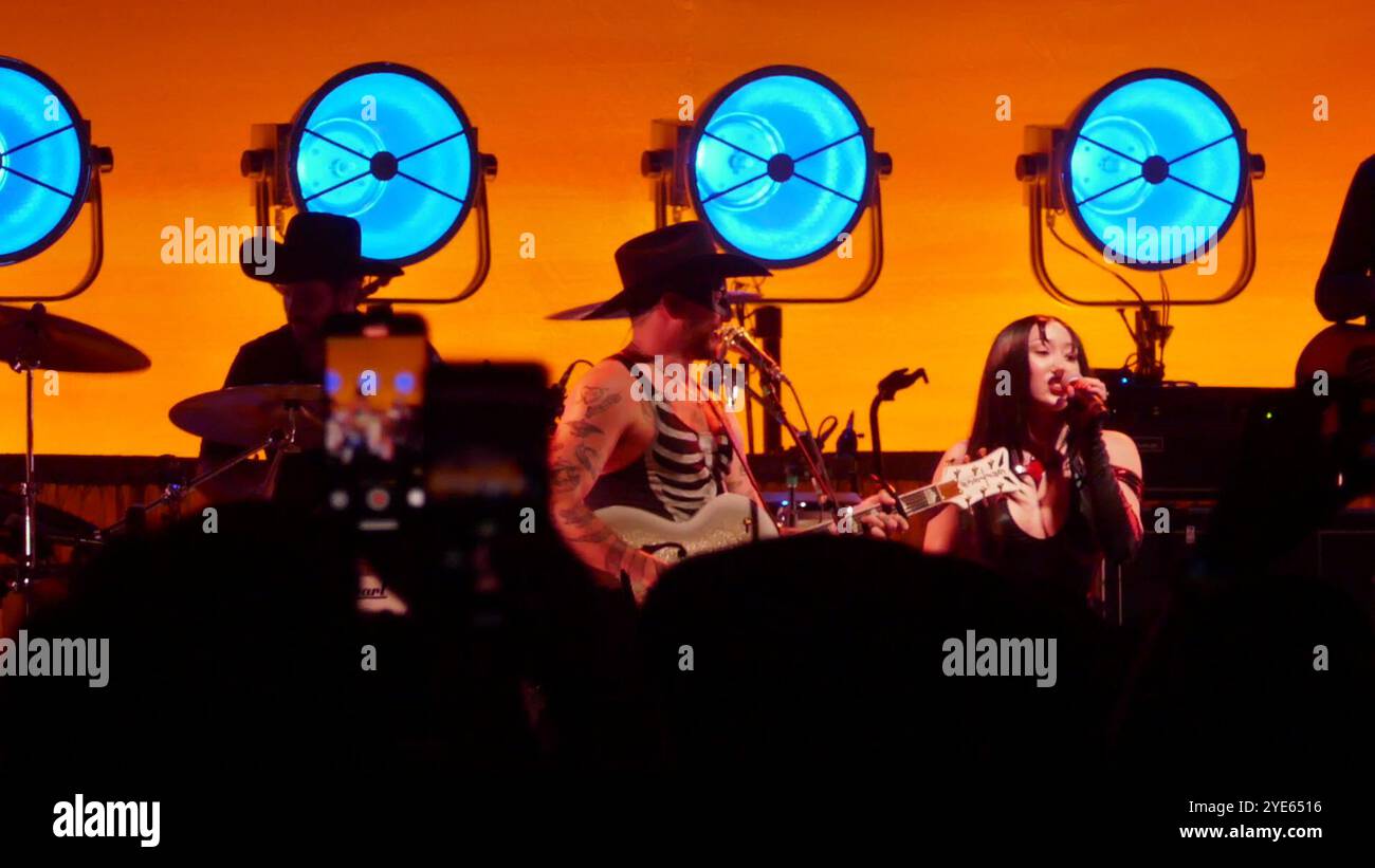 Los Angeles, California, USA 28th October 2024 Singer Orville Peck and ...