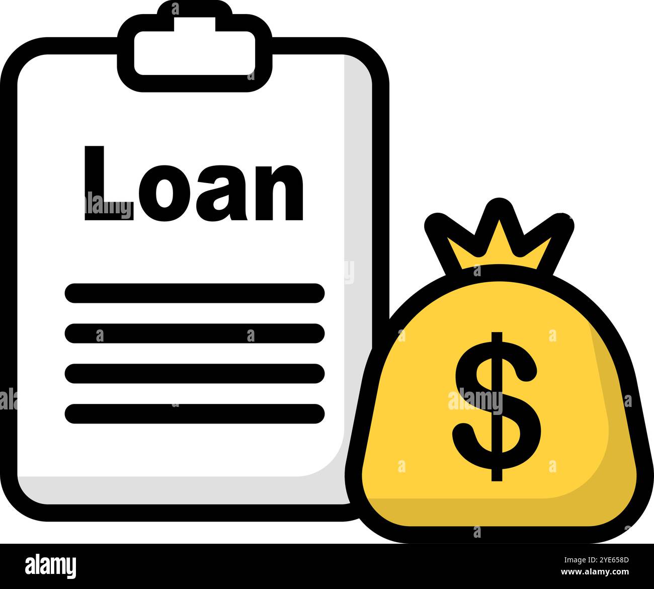 Loan application form banking Stock Vector Images - Alamy
