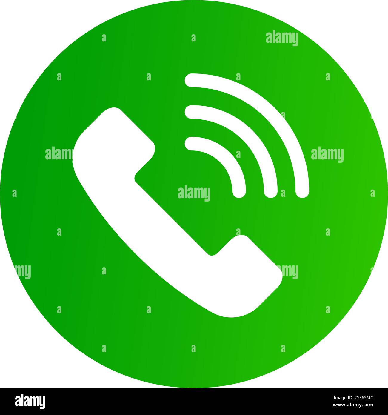 Calling icon. Call icon. Telephone reception. Editable vector Stock ...