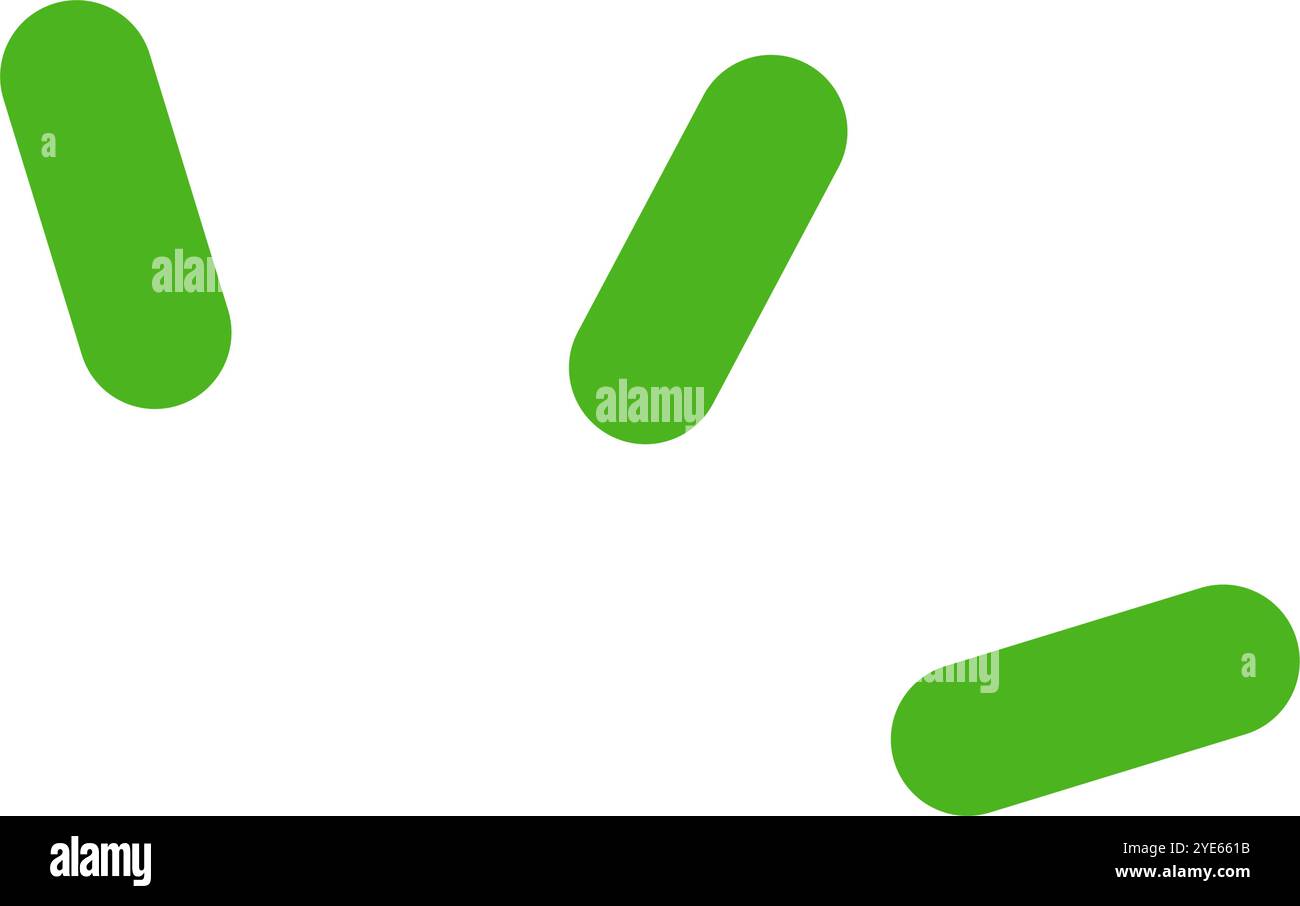 Green emphasis pop icon. Surprise and reaction. Editable vector Stock ...