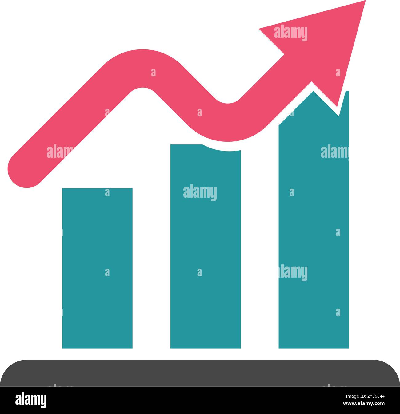 Uptrend vector vectors Cut Out Stock Images & Pictures - Alamy