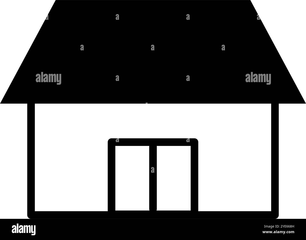 Simple shop icon. Store icon. Editable vector Stock Vector Image & Art ...