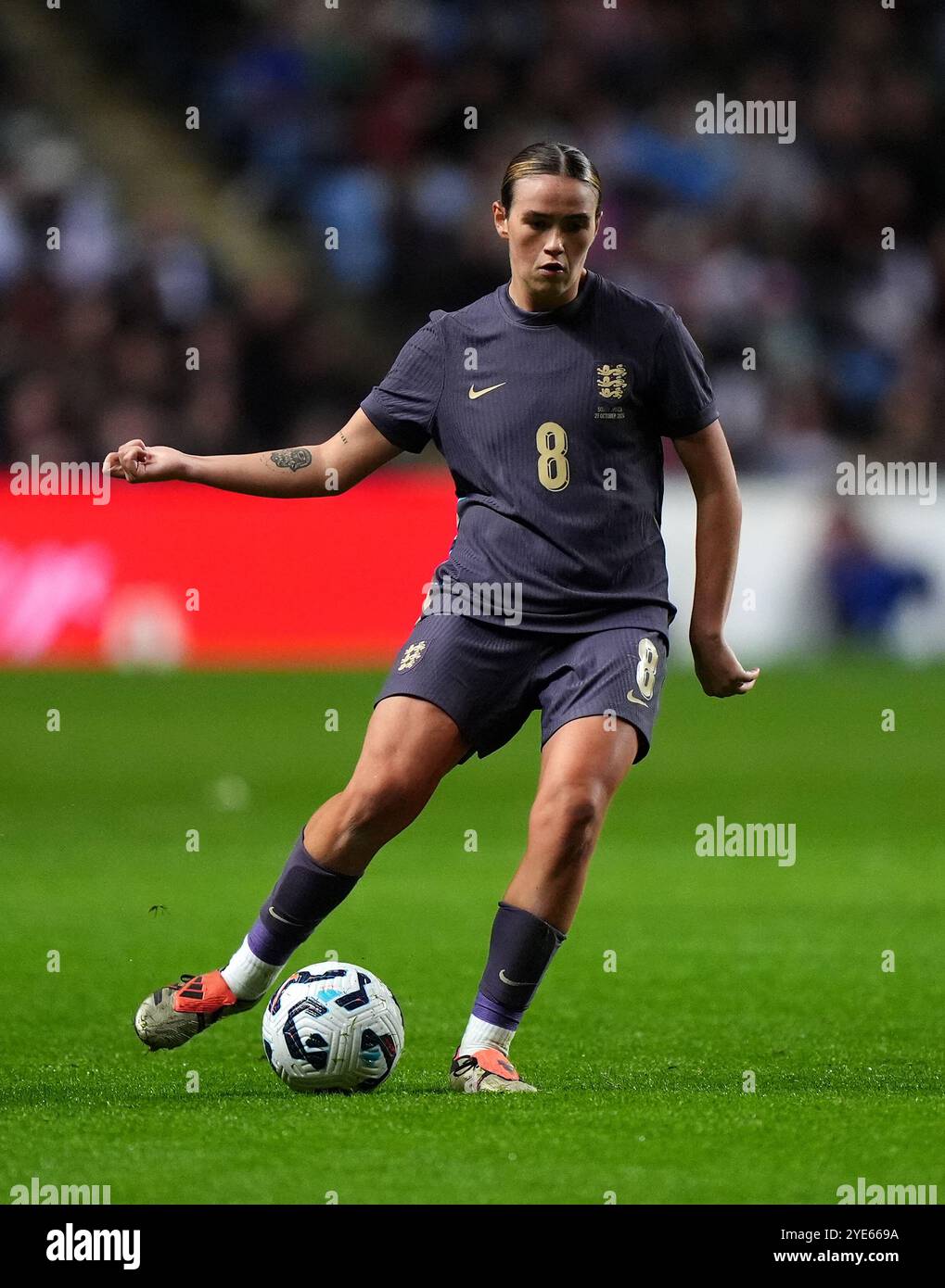 England's Grace Clinton during an international friendly match at the ...
