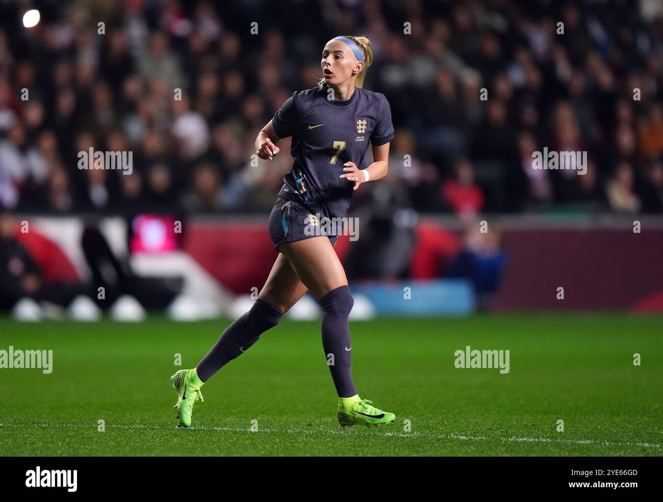 England's Chloe Kelly during an international friendly match at the ...