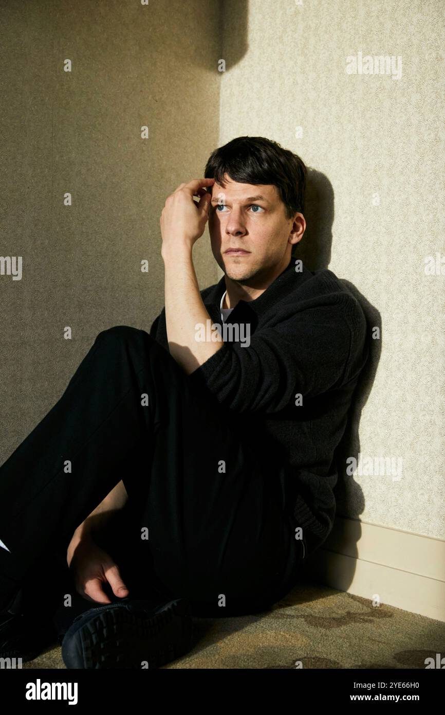 Jesse Eisenberg poses for a portrait to promote the film "A Real Pain ...