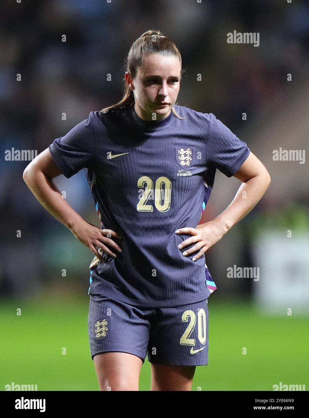 England's Ella Toone during an international friendly match at the ...