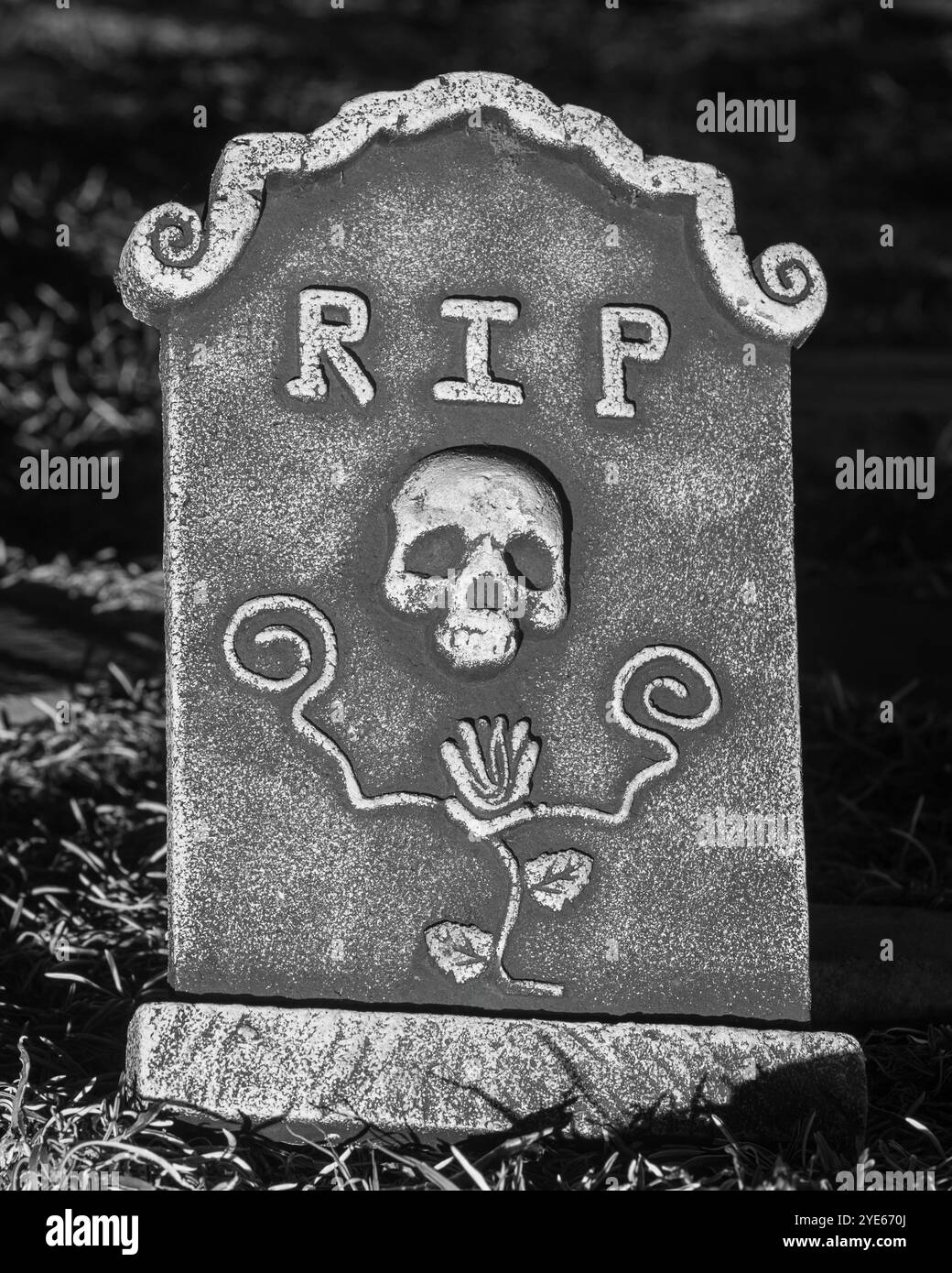 Rip Gravestone Night