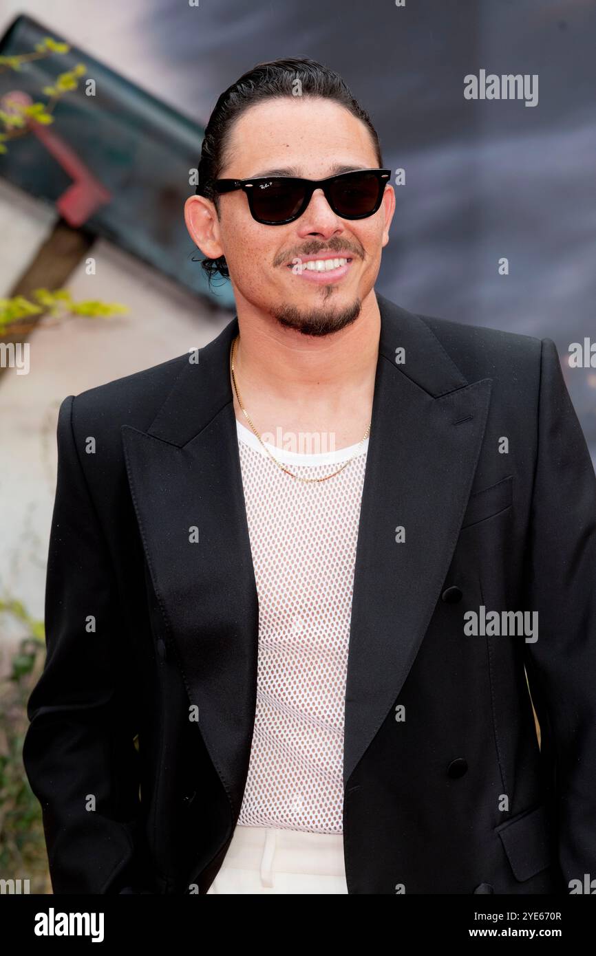Anthony Ramos at the Twisters European premiere at Cineworld, Leicester ...