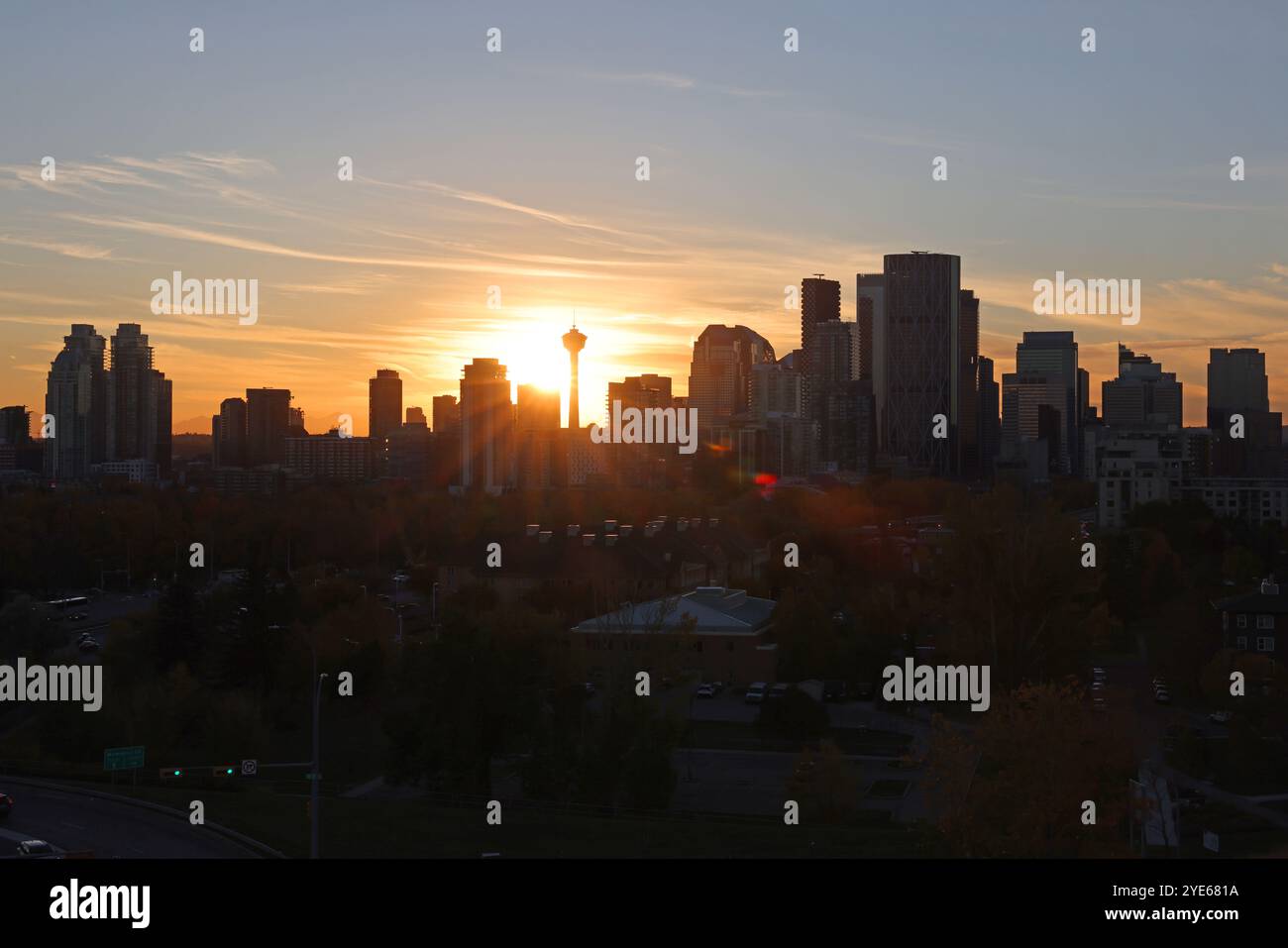 Calgary downtown viewpoint hi-res stock photography and images - Alamy