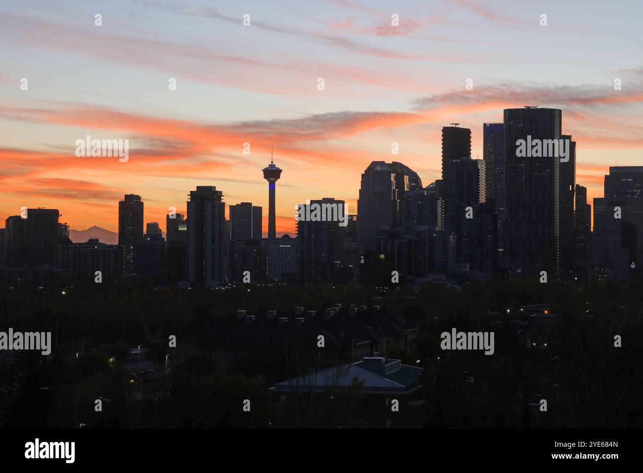 Calgary downtown viewpoint hi-res stock photography and images - Alamy