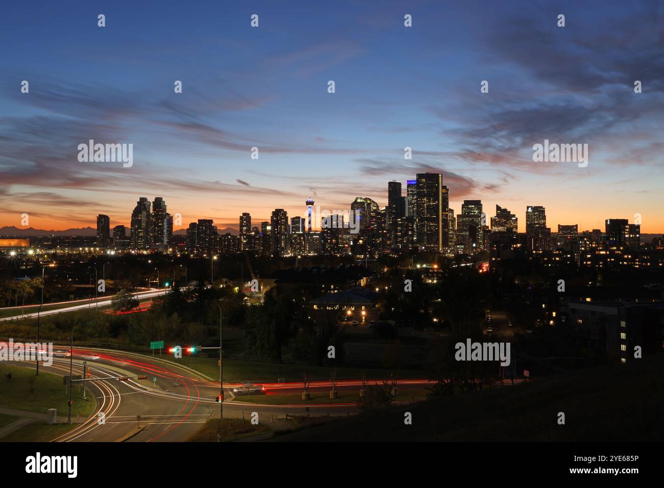 Calgary downtown viewpoint hi-res stock photography and images - Alamy