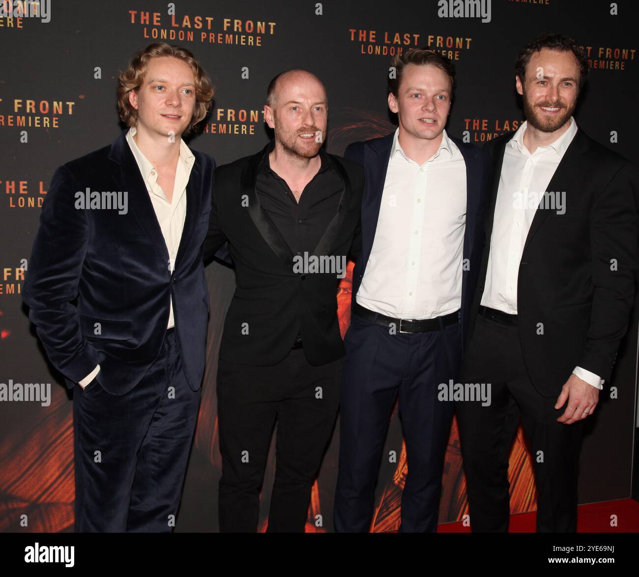 London, UK. James Downie, Kevin Murphy, Sam Rinthoul and Steve Armand ...