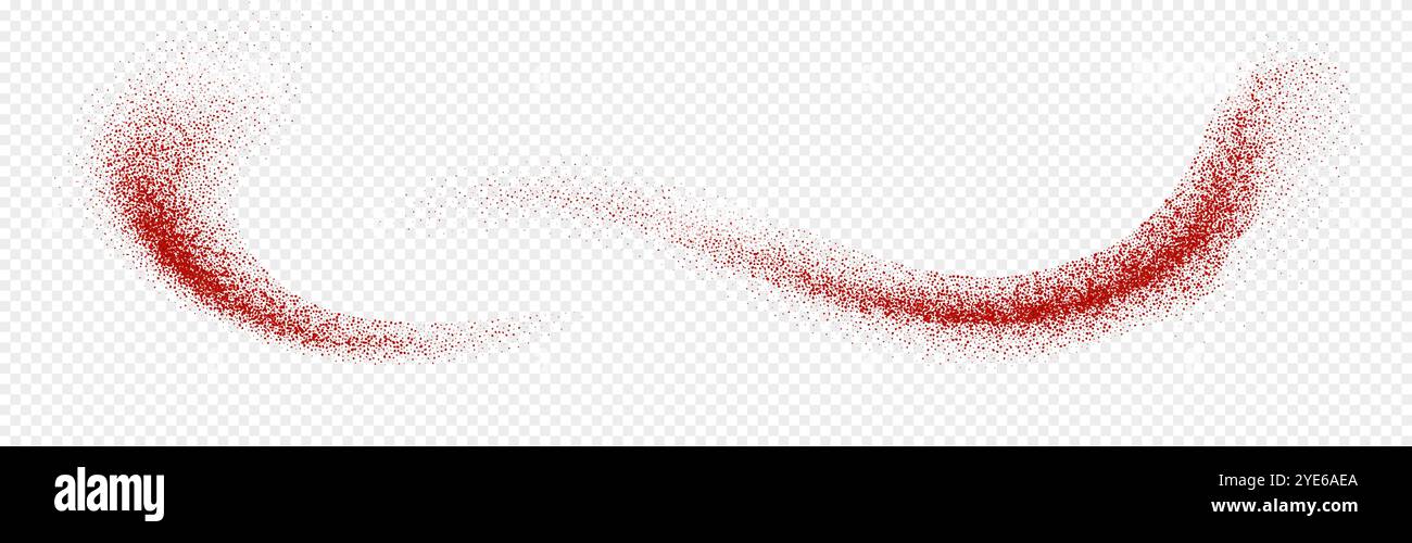 Red dried chilli flakes Stock Vector Images - Alamy