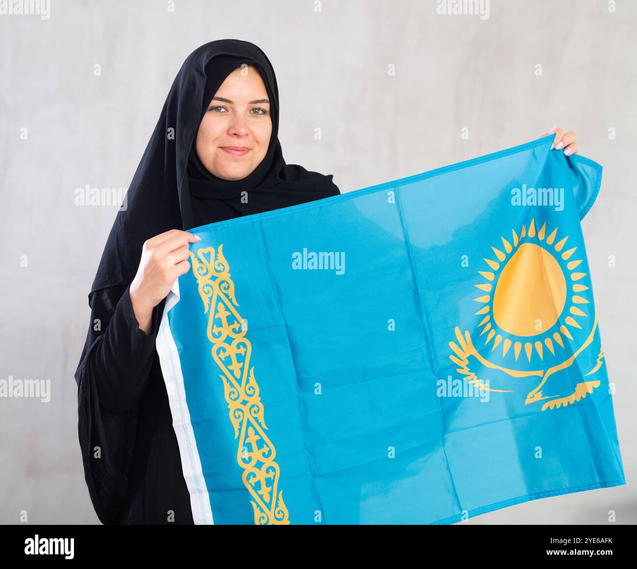 Kazakhstan woman face hi-res stock photography and images - Alamy