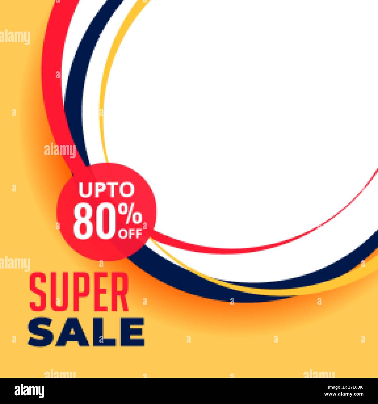Creative big super end Stock Vector Images - Alamy