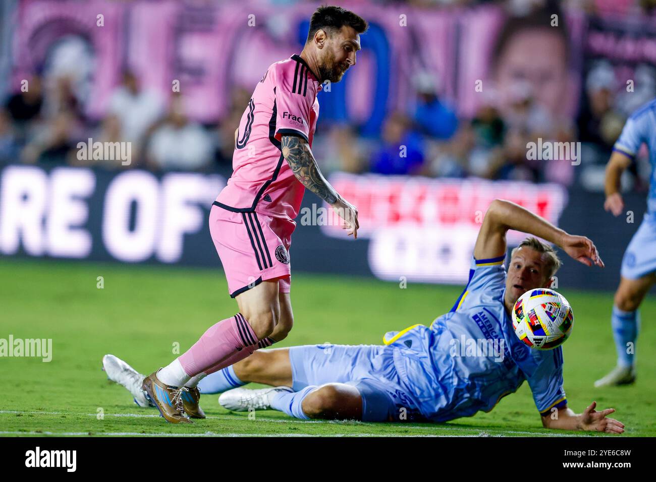 Major League Soccer (MLS) playoff game between Inter Miami CF and ...