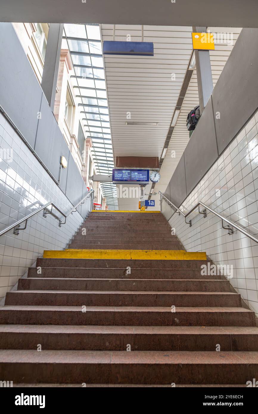 Mannheim, Germany - October 16, 2024:historic central train station in Mannheim Stock Photo - Alamy