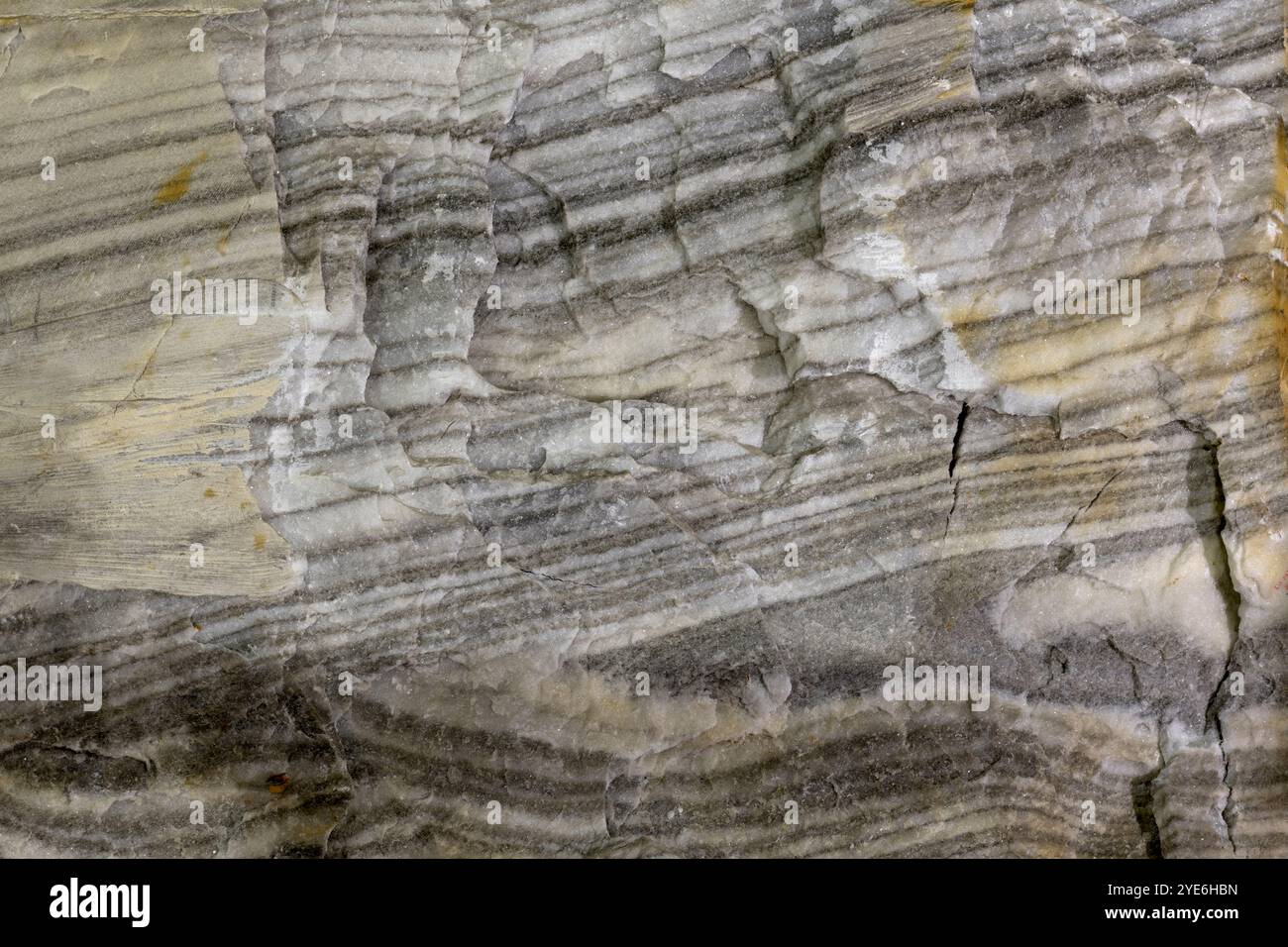Salt wall texture background at Unirea salt mine, Slanic Prahova ...