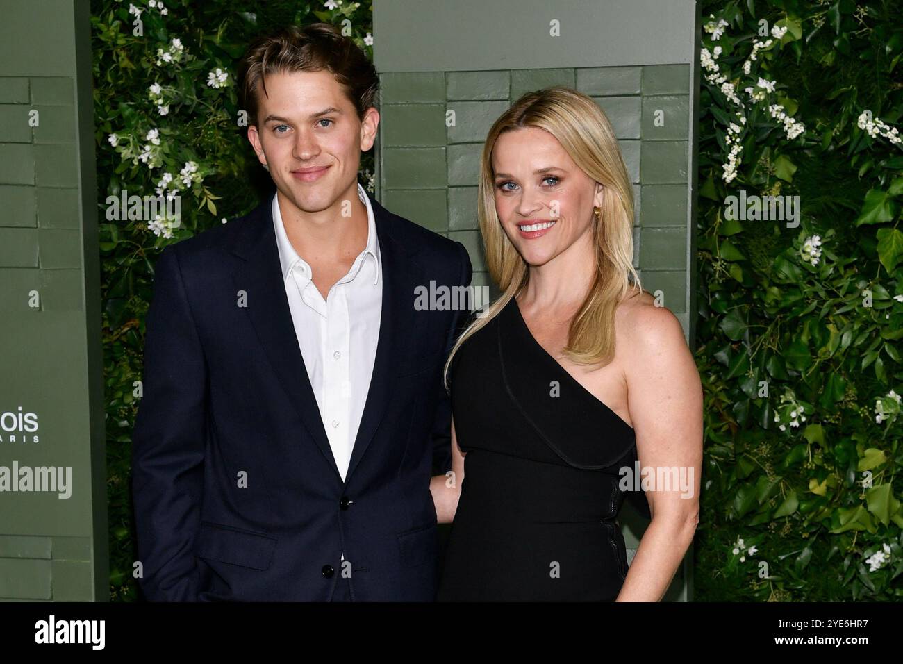 Deacon Reese Phillippe, left, and Reese Witherspoon attend the WSJ ...