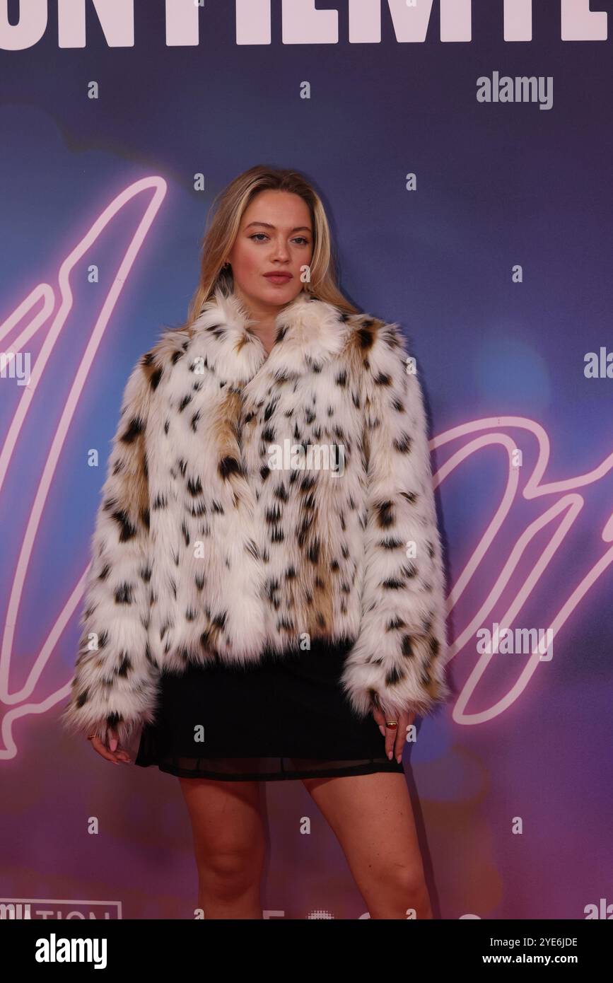 London, UK. India Davis at the Anora premiere. The 68th BFI London Film ...