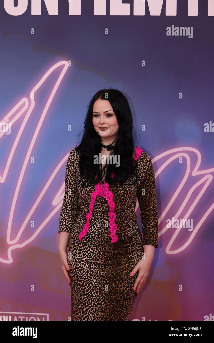 London, UK. Ellie Addis at the Anora premiere. The 68th BFI London Film ...