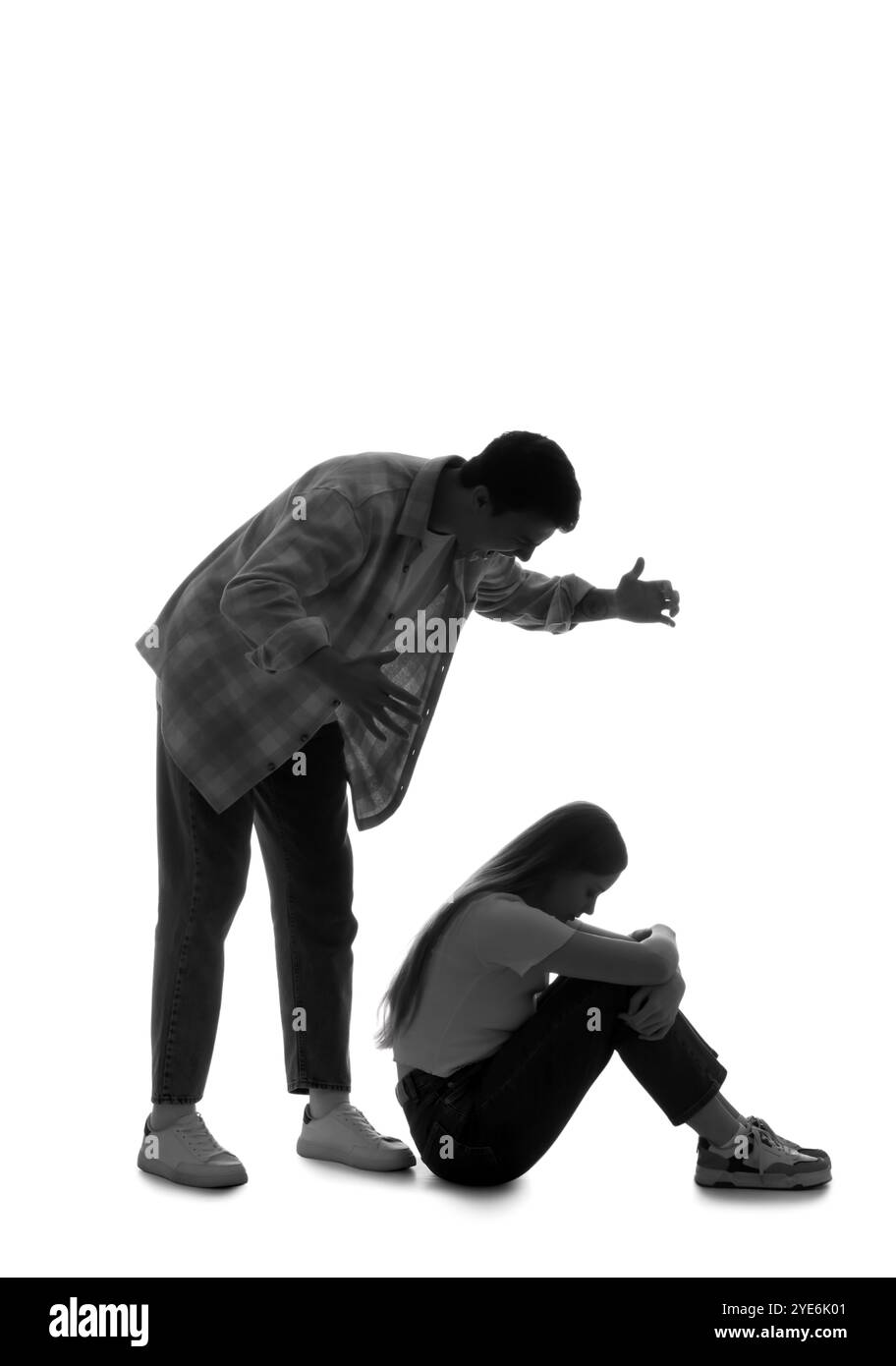 Domestic abuse male victim Cut Out Stock Images & Pictures - Alamy