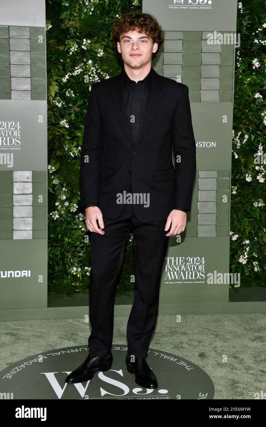 Augustin James Evangelista attends the WSJ. Magazine Innovators Awards ...