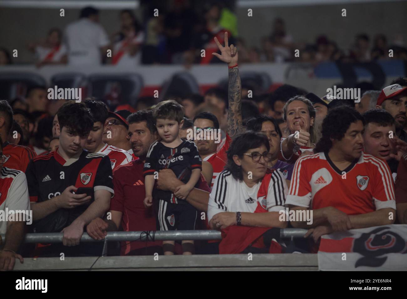 Buenos Aires, Argentina, MAS Monumental Stadium Fans of River Plate ...