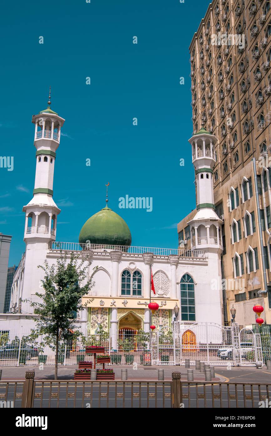 JULY 21, 2022, URUMQI, CHINA: The mosque in Urumqi Xinjiang China Stock ...