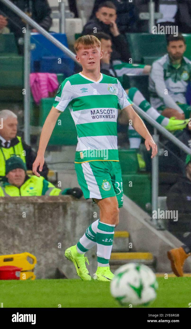 Windsor Park, Belfast, Northern Ireland, UK. 24 Oct 2024. UEFA Europa ...