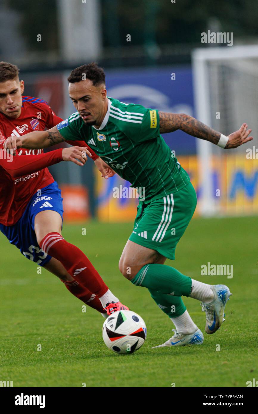 Joao Peglow seen during PKO BP Ekstraklasa game between teams of ...