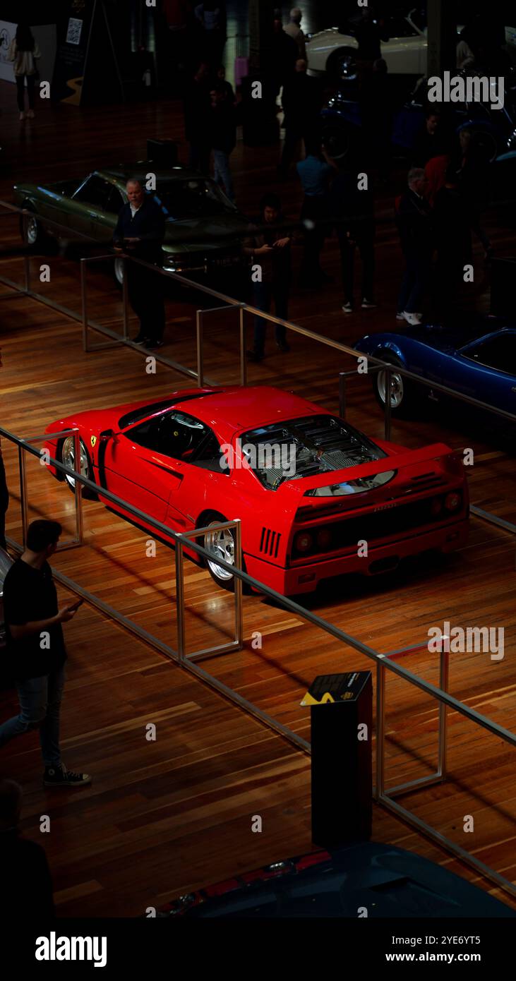 Ferrari f40 top Down view Stock Photo - Alamy