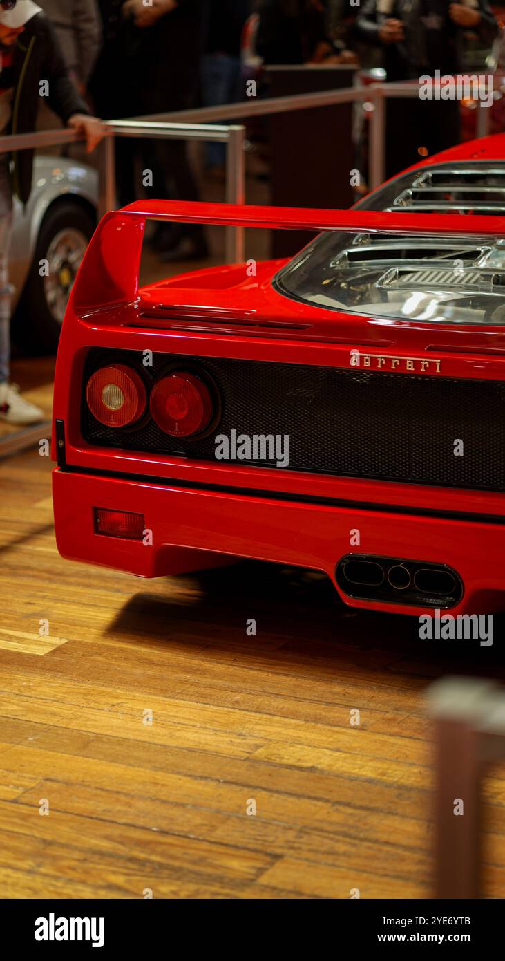 Ferrari f40 Closeup Rear shot Stock Photo - Alamy