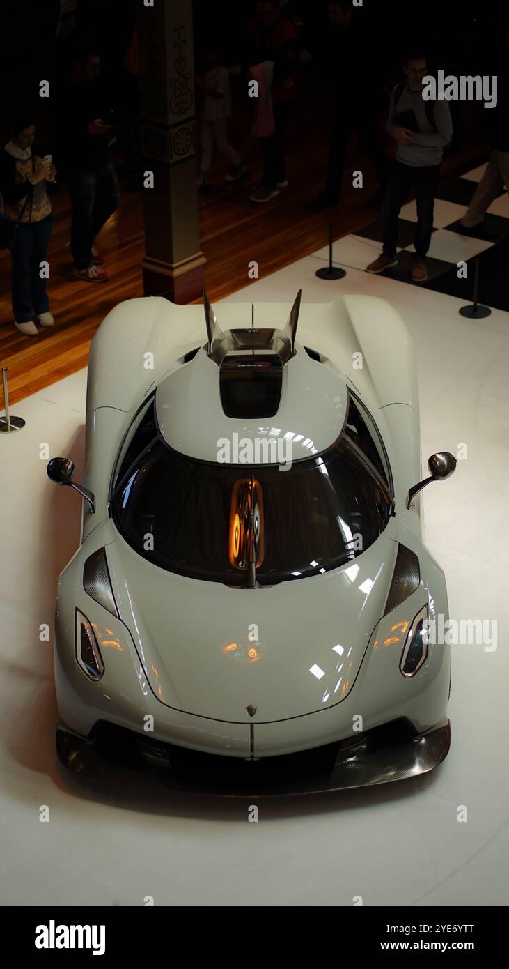 Koenigsegg Jesko Absolut, a Swedish 1600hp V8 supercar. Koenigsegg ...