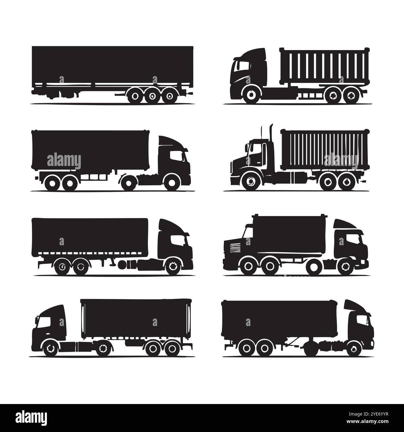 Overhead pickup Stock Vector Images - Alamy