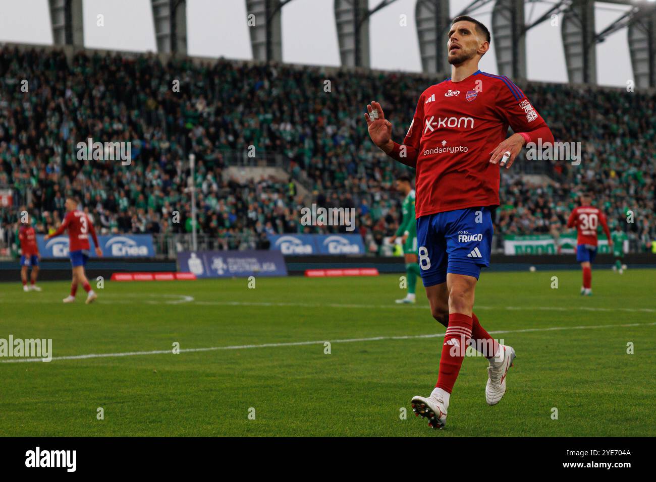 Matej Rodin seen during PKO BP Ekstraklasa game between teams of ...