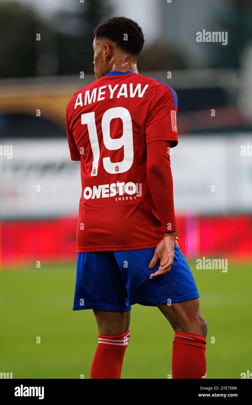 Michael Ameyaw seen during PKO BP Ekstraklasa game between teams of ...