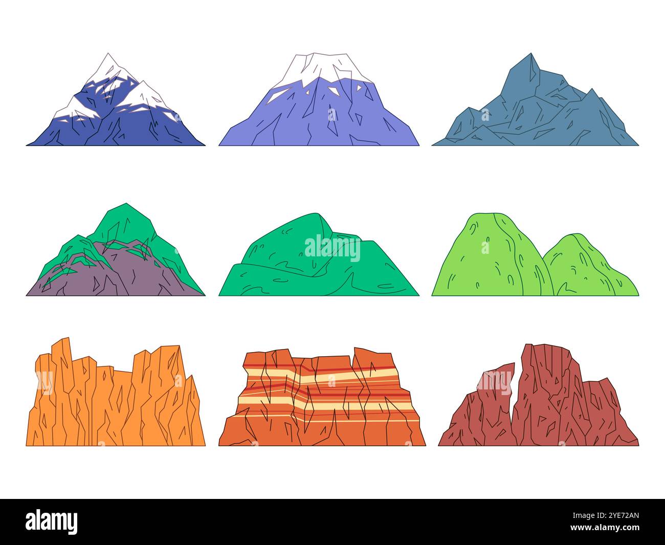 Mountains canyon hills cliff natural snow winter glacier cold hot ...