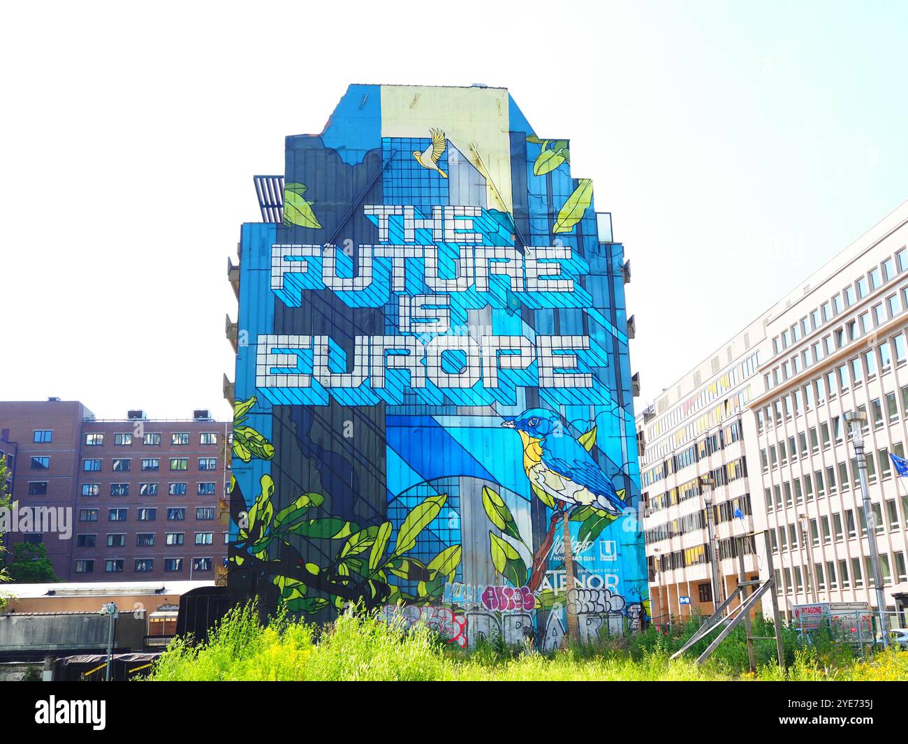 European Union, European Quarter, Brussels, Belgium Stock Photo - Alamy