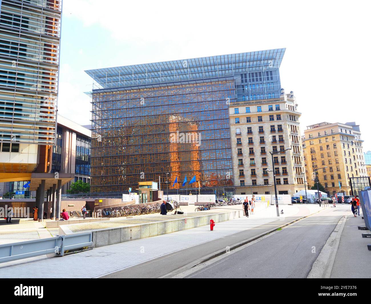 European Union, European Quarter, Brussels, Belgium Stock Photo - Alamy