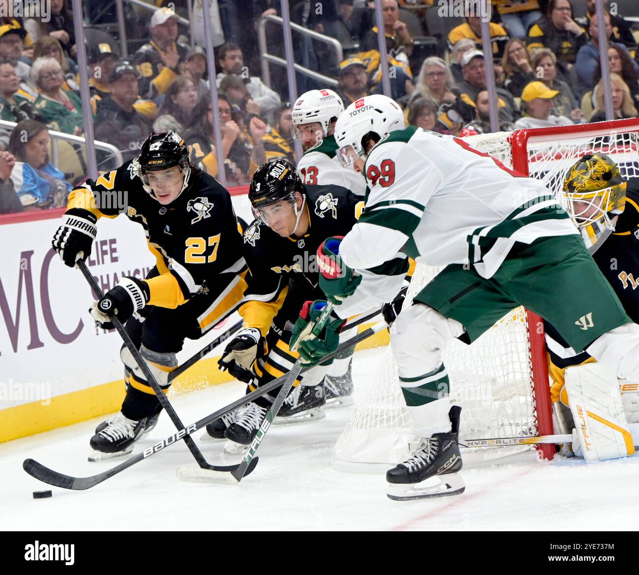 Pittsburgh, United States. 29th Oct, 2024. Pittsburgh Penguins ...