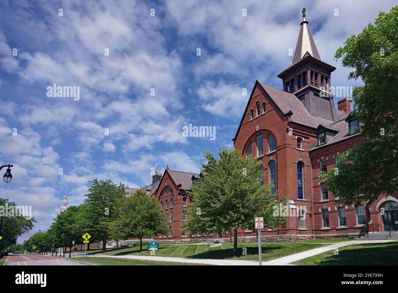 Old Mill, oldest building at the University of Vermont, built 1825, and ...