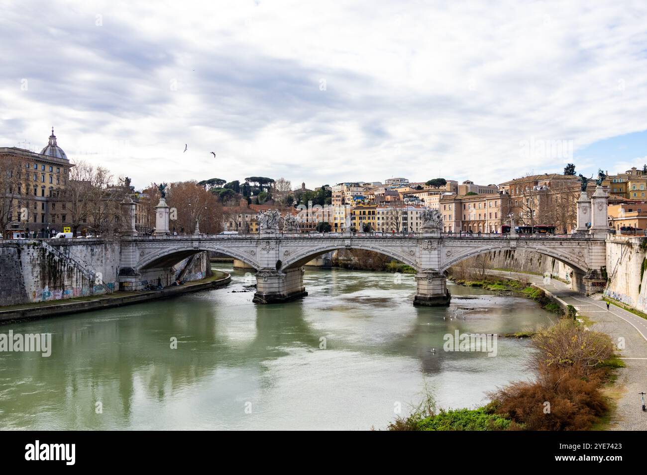 Ponte cestio historic bridge hi-res stock photography and images - Alamy