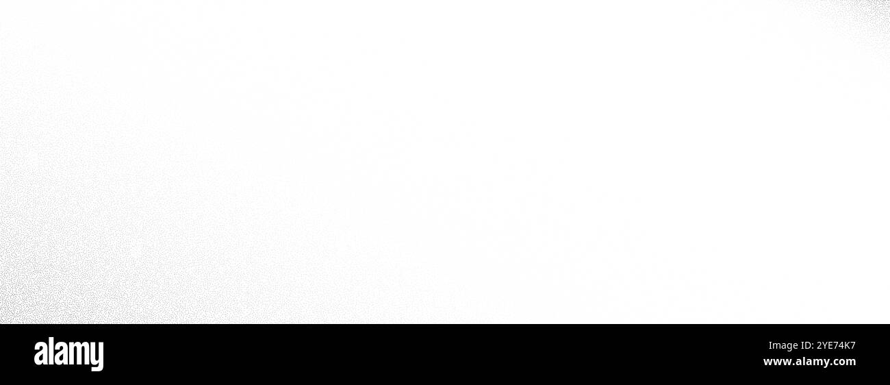 Stippled diagonal gradient texture. Fading corner grain dotted ...