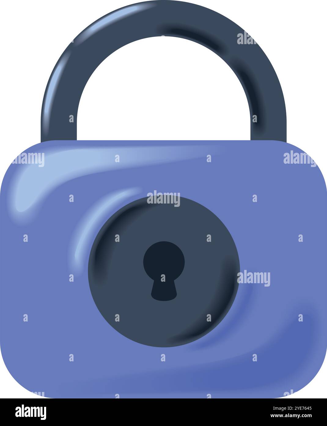 security closed padlock Stock Vector Image & Art - Alamy