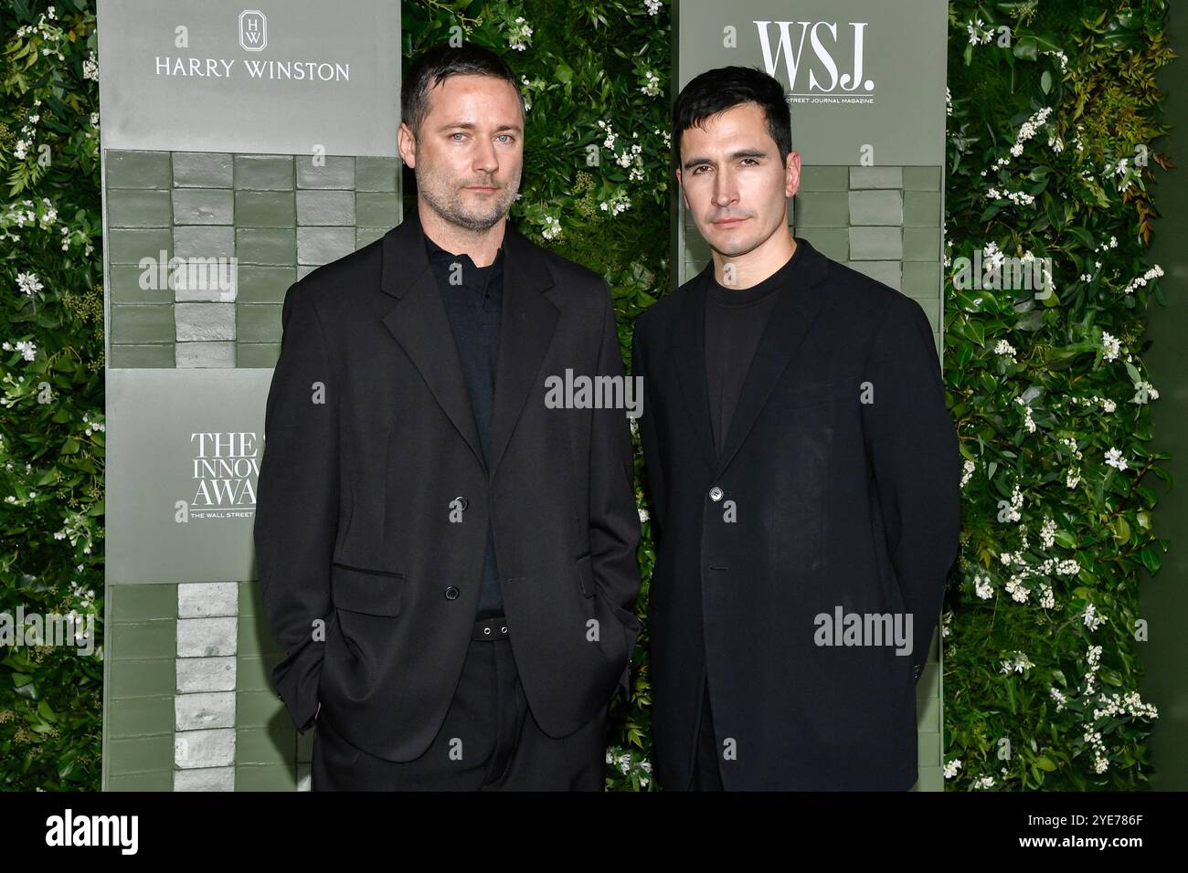 Jack McCollough, left, and Lazaro Hernandez attend the WSJ. Magazine ...